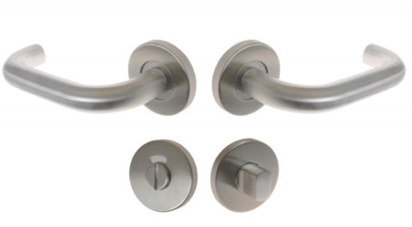 Durų rankena Dorma PURE 8100 su WC suktuku | Seifuvos prekyba